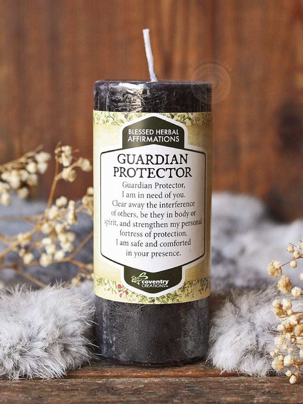 Blessed Herbal Affirmations Candle - Guardian Protector - Rite of Ritual