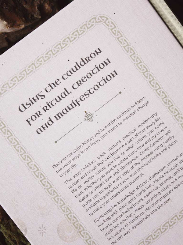 Celtic Cauldron - Rituals for Self-care and Manifestation - Rite of Ritual