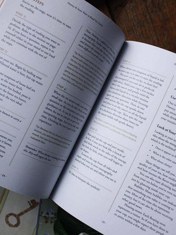 Harney & Sons How to Read Tea Leaves - A Card Deck and Guidebook for D ...