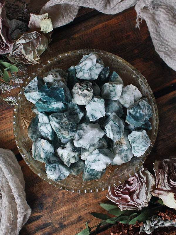Raw Tree Agate Pieces - Rite of Ritual