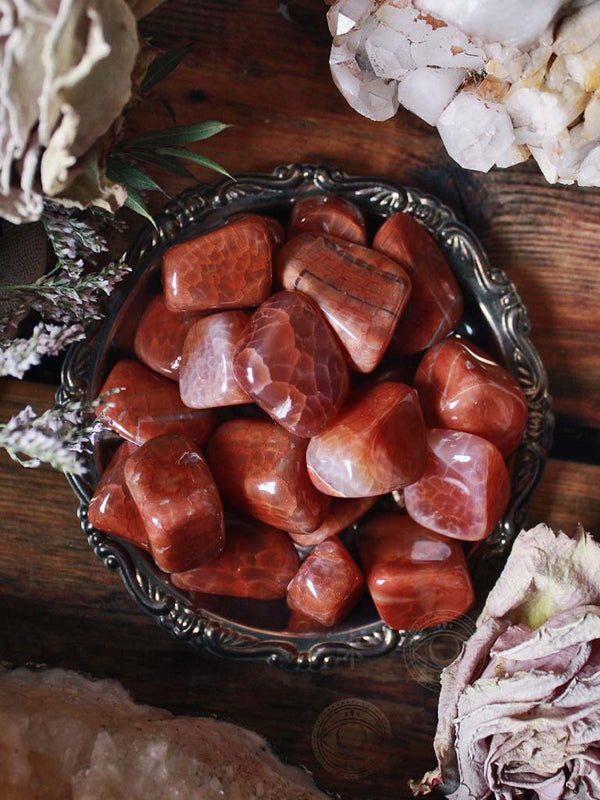 Tumbled Fire Agate - Rite of Ritual