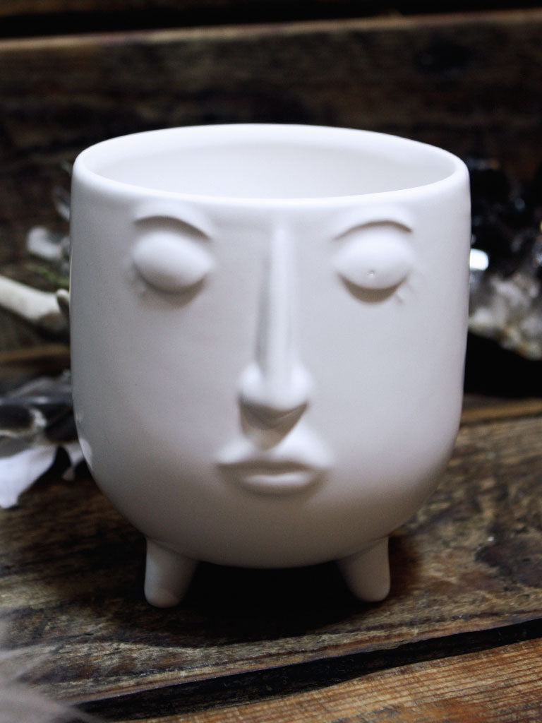 Daydreamer Ceramic Face Planters - Rite of Ritual