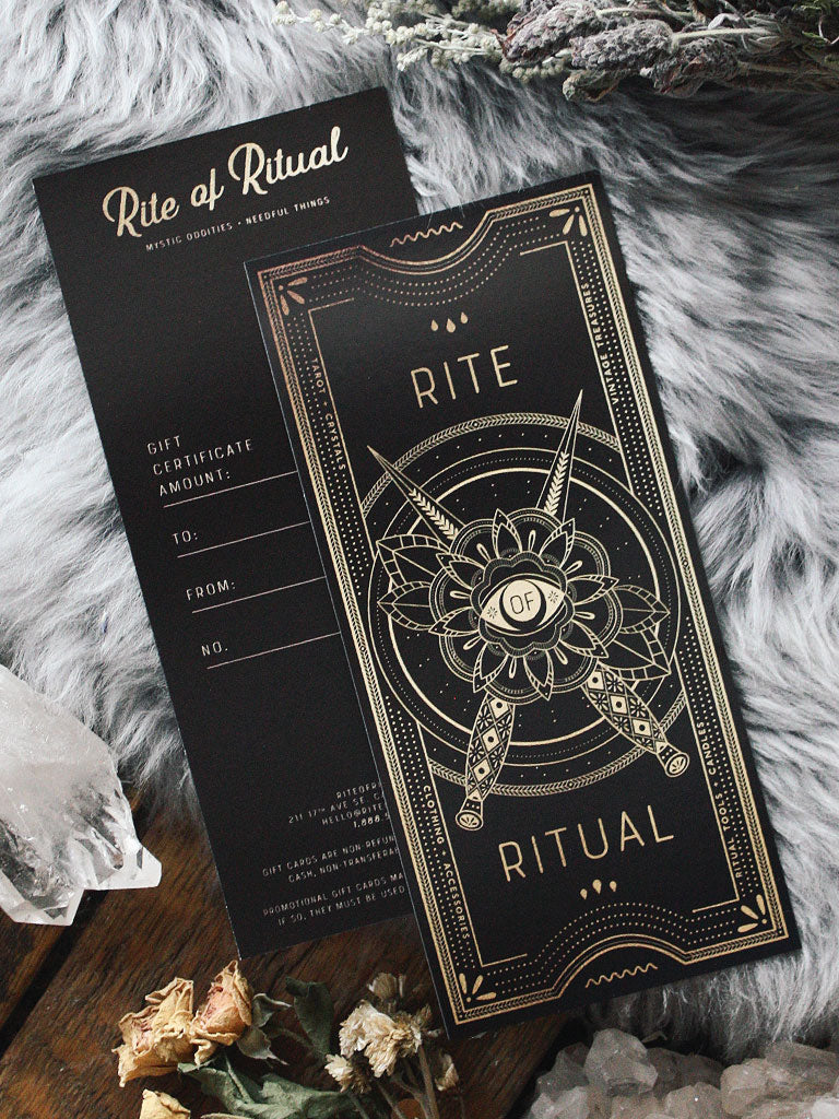 New Arrivals | Rite of Ritual