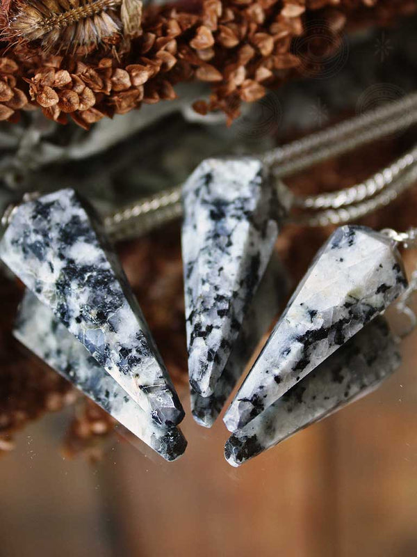 Rainbow Moonstone Pendulum - Rite of Ritual