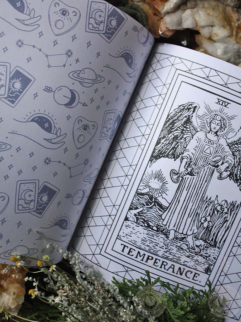 tarot coloring pages