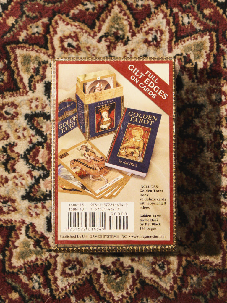 Golden Tarot Deck - Rite of Ritual